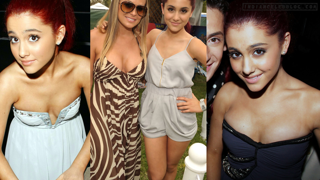 Ariana grande events 1 red carpet hot cleavage hd photo tn – starcelebblog